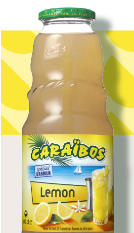 Nos jus et cocktails pour les professionnels - Caraïbos
